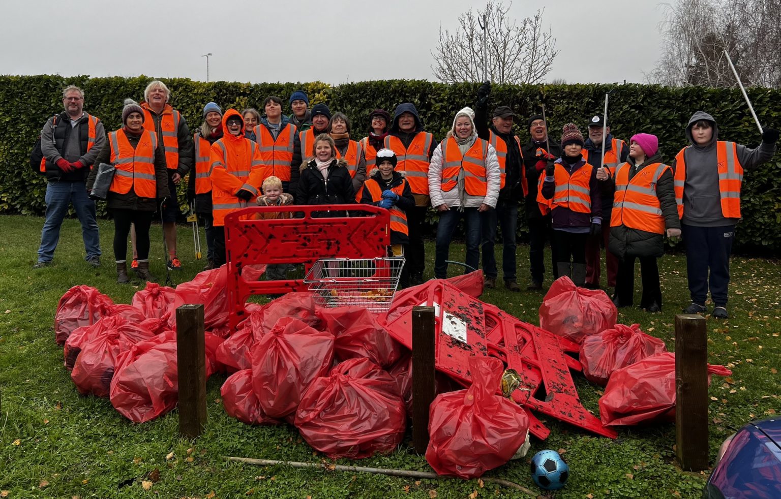 Lord Butler Leisure Centre & Area – 3rd Dec 2023 – Walden Wombles